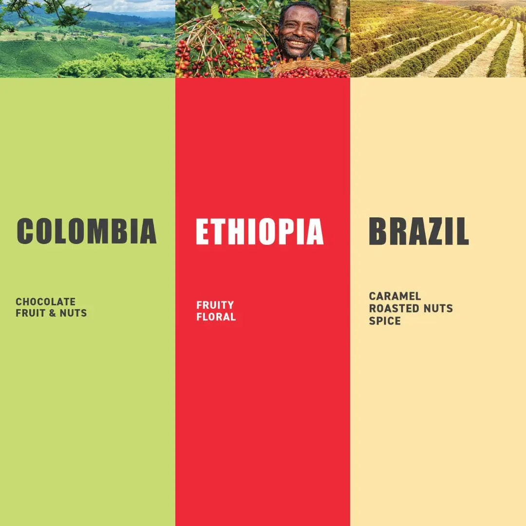 Classic Single Origin Coffee Taster Pack The Wood Roaster